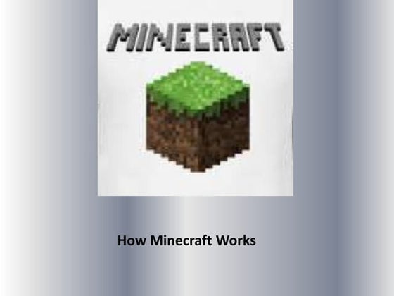 Minecraft powerpoint | PPTX
