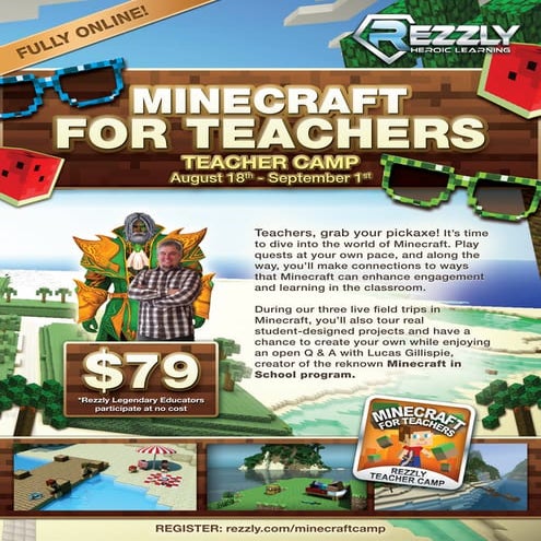 Minecraft for Teachers | PDF