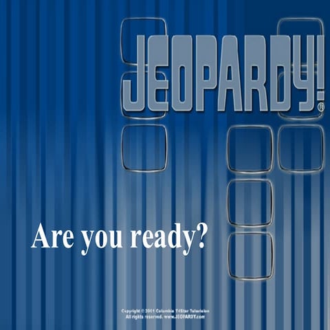 Mineral Jeopardy | PPT