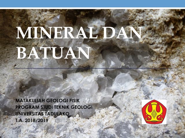 BATUAN SEDIMEN 1 (BATUAN SEDIMEN SILISIKLASTIK).pptx