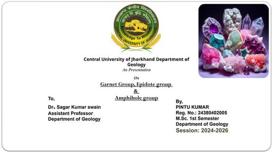 Garnet Group of minerals and it classification | PDF | Commodities ...