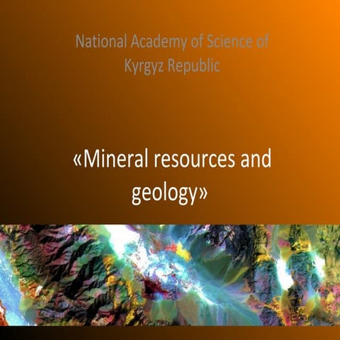 Mineral resources | PPT