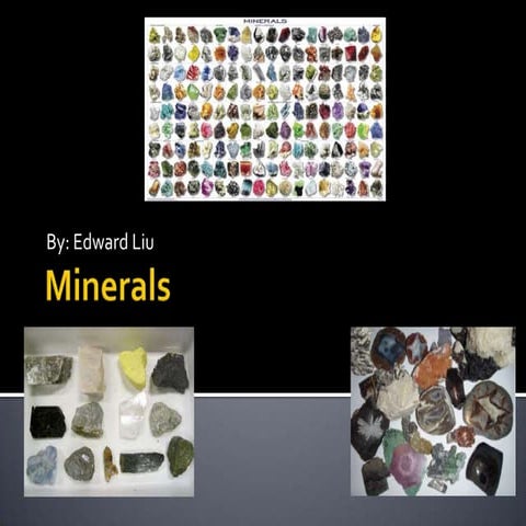 Minerals | PPTX