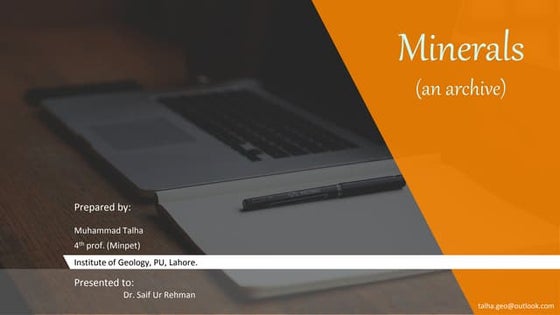 Microscopic Mineralogy- the study of minerals under microscope | PDF | Geology | Science