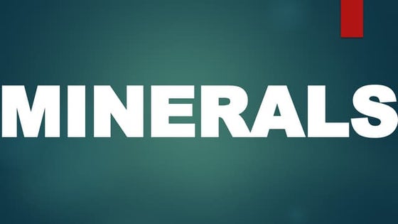 rocks and minerals .pdf | Geology | Science