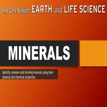 MINERALS LESSSON IN EARTH AND LIFE SCIENCE.pptx