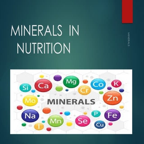 Minerals | PPT