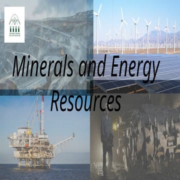 minerals and energy resources ppt .pptx