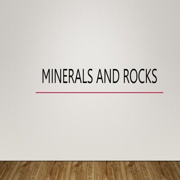 physical properties of rocks | PDF