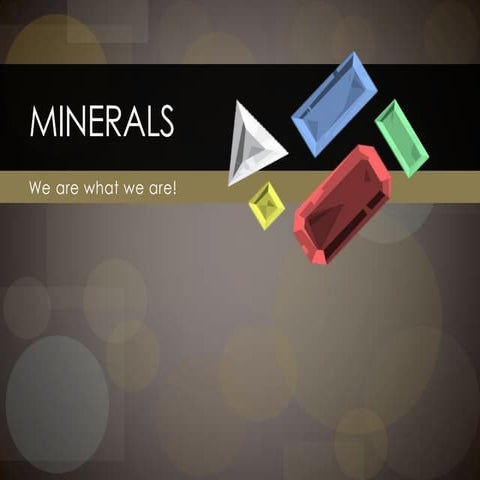 Minerals ES | PPT
