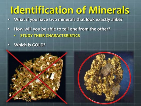 Physical properties of minerals | PPTX