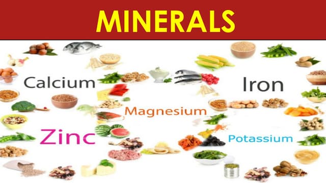 Minerals | PPT