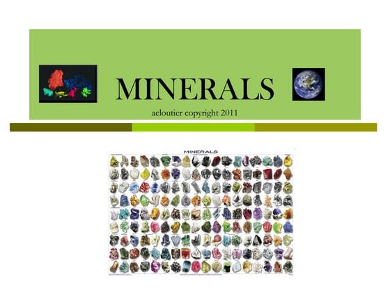 Rock and Minerals Collection Manual (1) | PDF | Geology | Science