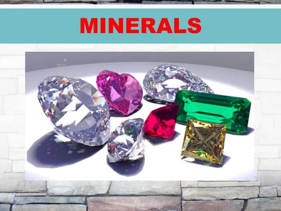 the different Rock forming minerals | PPTX