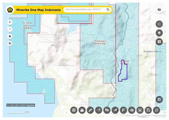 Minerba One Map Indonesia kasmar progress block.pdf
