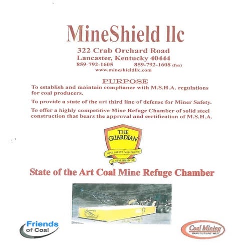 Mine Shield, Llc | PDF