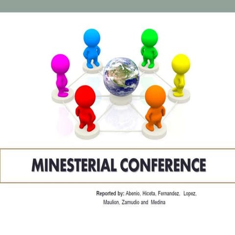 Ministerial Conference | PPTX | Business Expos & Conferences | Events