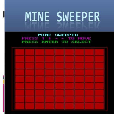 Mine sweeper | PPT