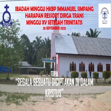 Ibadah HKBp Minggu XV Dung Trinitatis.pptx