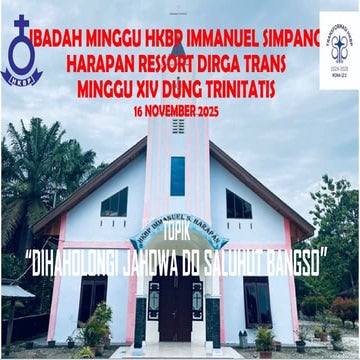 Ibadah HKBP Minggu XXII Dung Trinitatis.pptx