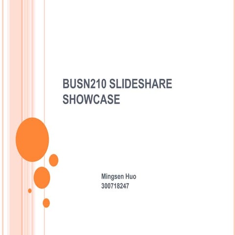 Mingsen huo busn 210 slideshare showcase | PPTX