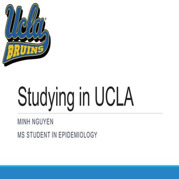 Minh ucla presentation | PPT