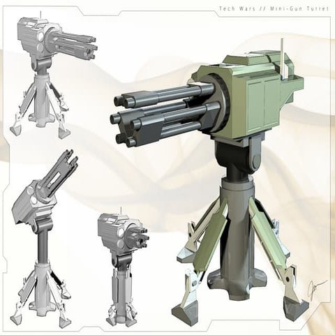 Mini Gun Turret | PDF