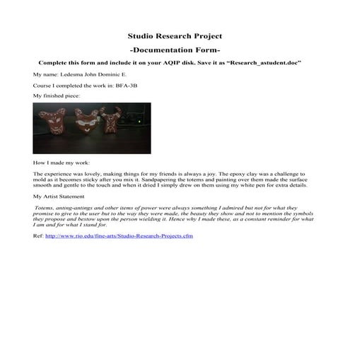Sigil worksheet | DOC