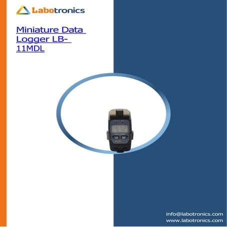 Miniature Data Logger Lb 11mdl Pdf Equipment Pdf
