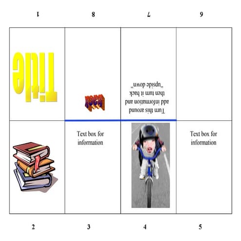 Minibook Template And Directions | PPT | Books and Literature