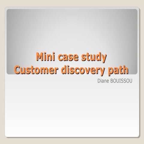 Mini case study | PPT