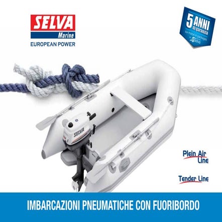 SELVA - Cataloghi gommoni fuoribordo | PDF | Sports Equipment | Sports