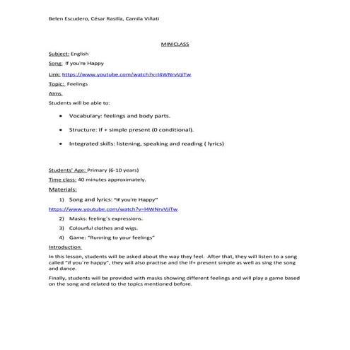 Song Interpretation or Analysis for Grade Eight | PPTX