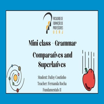 Mini class - Grammar (Comparatives and Superlatives).pdf