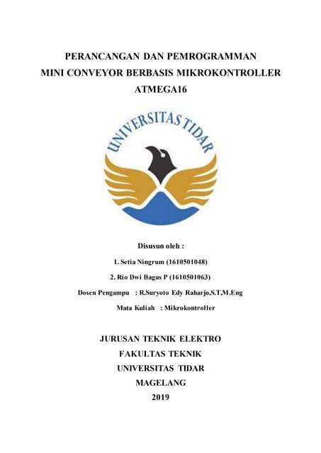 Konveyor dengan rasberry pi | DOCX