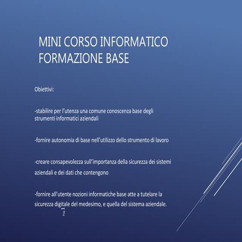 MINI CORSO INFORMATICO exchange .pptx