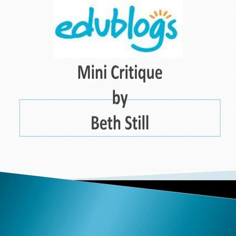 Mini Critique | PDF
