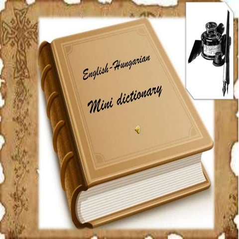 English-Hungarian mini dictionary | PPT