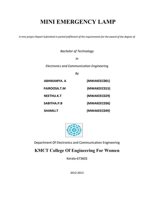 Mini Project Format | PDF