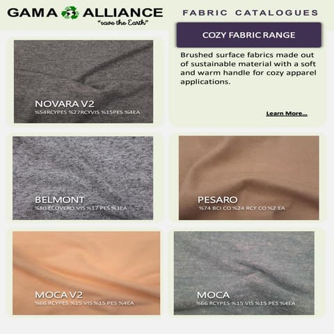 GAMA ALLIANCE Mini fabric catalogue | PDF