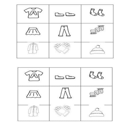Clothes flashcards | DOCX