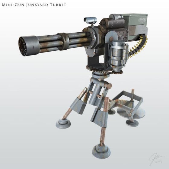 Mini Gun Turret | PPT