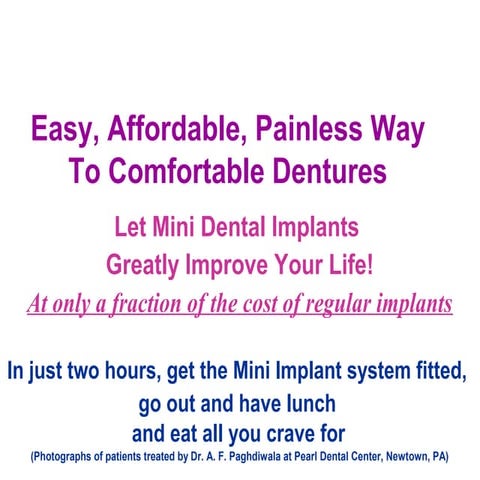 Mini implants | PPT