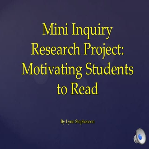 Mini Inquiry Research Project | PPTX
