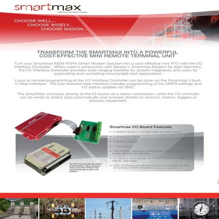 Mini IO Controller - Maxon Solutions | PDF