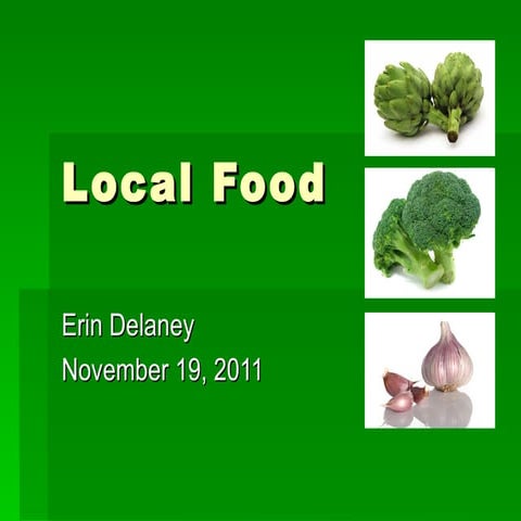 Local Food | PPT