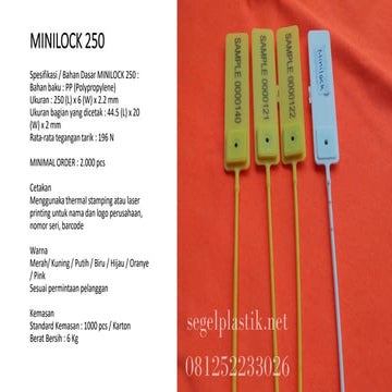 Minilock 250 | PPT