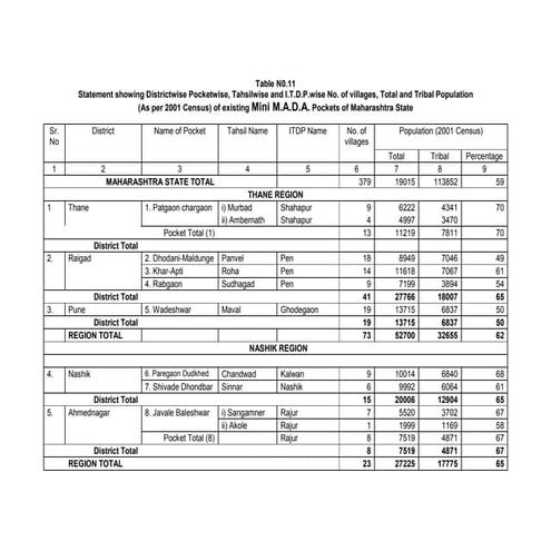 Mini Mada Population | PDF