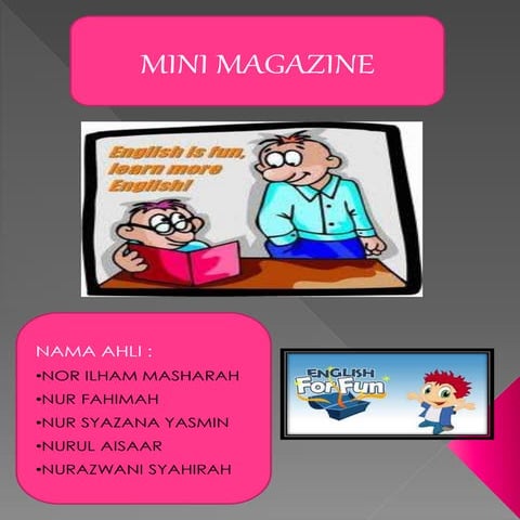 Mini magazine | PPTX