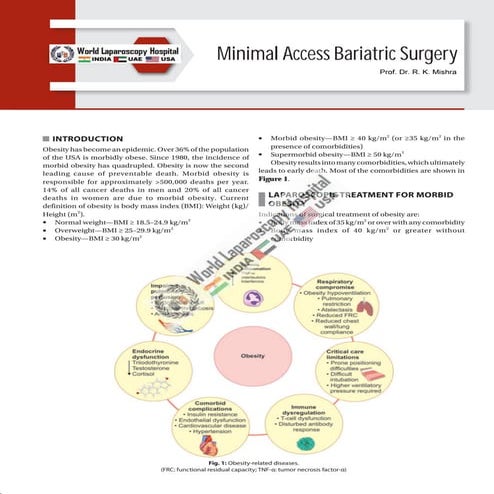 Minimal Access Bariatric Surgery | PDF